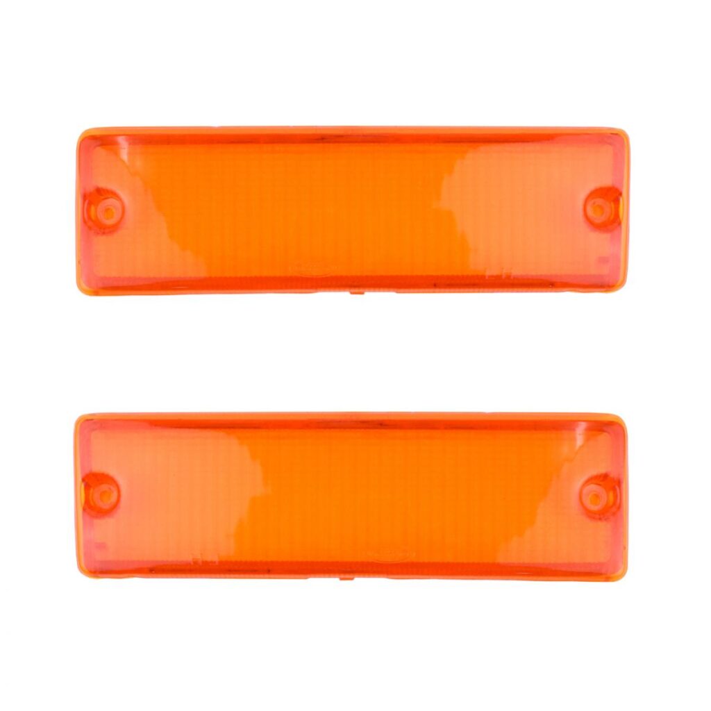 ฝาไฟ เลนส์ไฟหรี่กันชน สีส้ม สำหรับ Nissan Big-M ปี 1986 - 1997 (คู่ ...