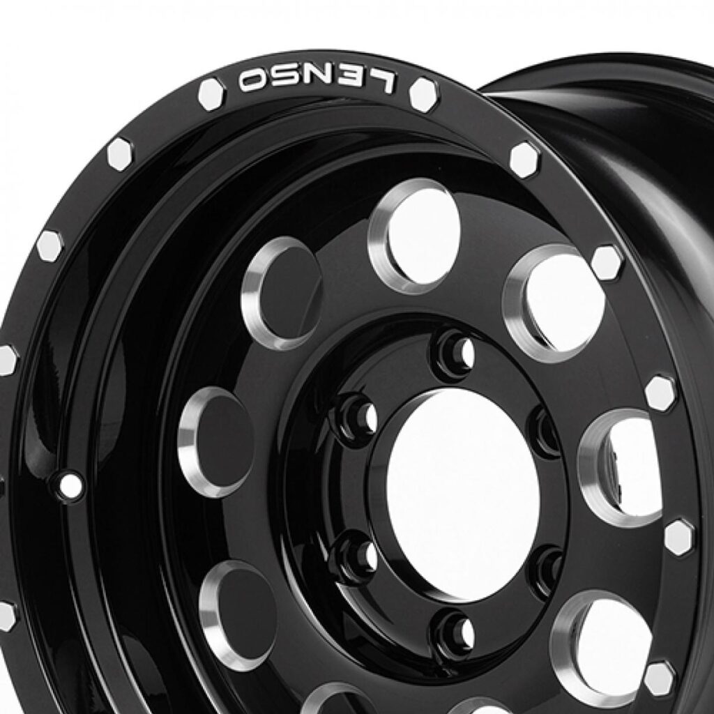 ล้อแม็ก Lenso MAX-6 ขอบ 16x9 นิ้ว PCD 6x139.7 ออฟ 0 สี BKDS เลนโซ่ รถ ...