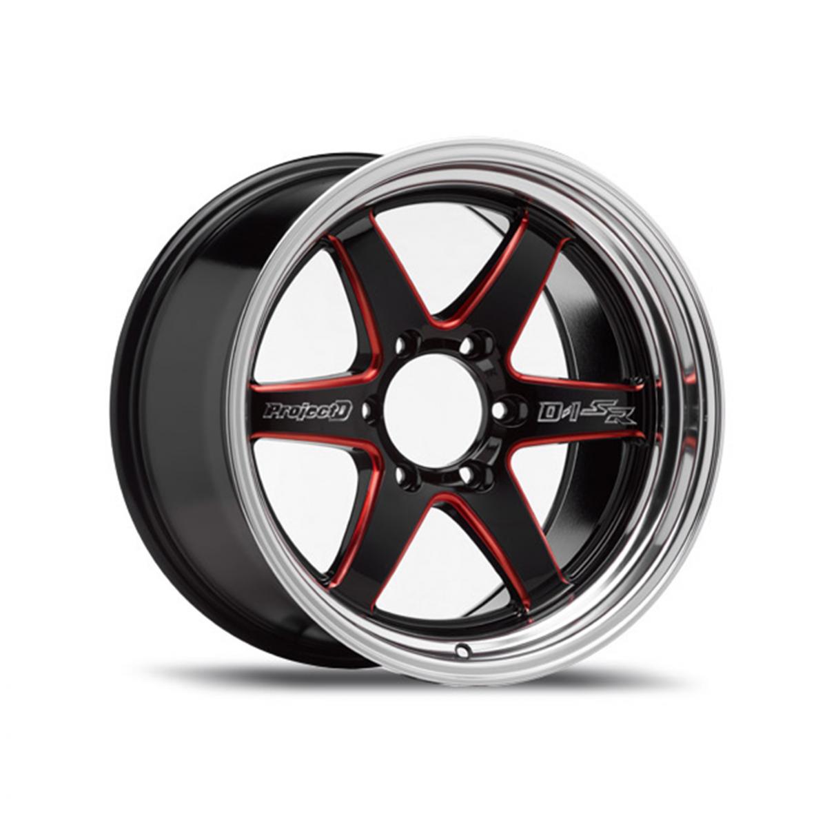 ล้อแม็ก Lenso ProjectD D-1SR (T) ขอบ 18x9.5 นิ้ว PCD 6x139.7 ออฟ 25 สี BKMRA เลนโซ่ รถกระบะ ...