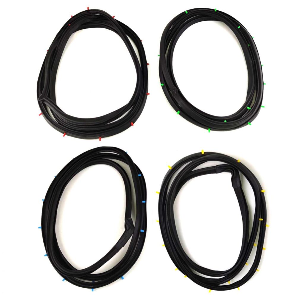 ยางขอบประตู Mazda M323 GL 1977-80 คู่หน้า หลัง ซ้าย ขวา มาสด้า เอ็ม323 ...
