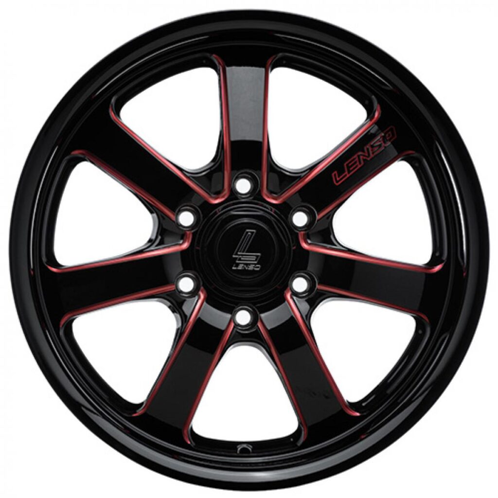 ล้อแม็ก Lenso Road&Terrain RG2 ขอบ 18x9.5 นิ้ว PCD 6X139.7 ET 12 สี RBKWA เลนโซ่ รถกระบะ ...
